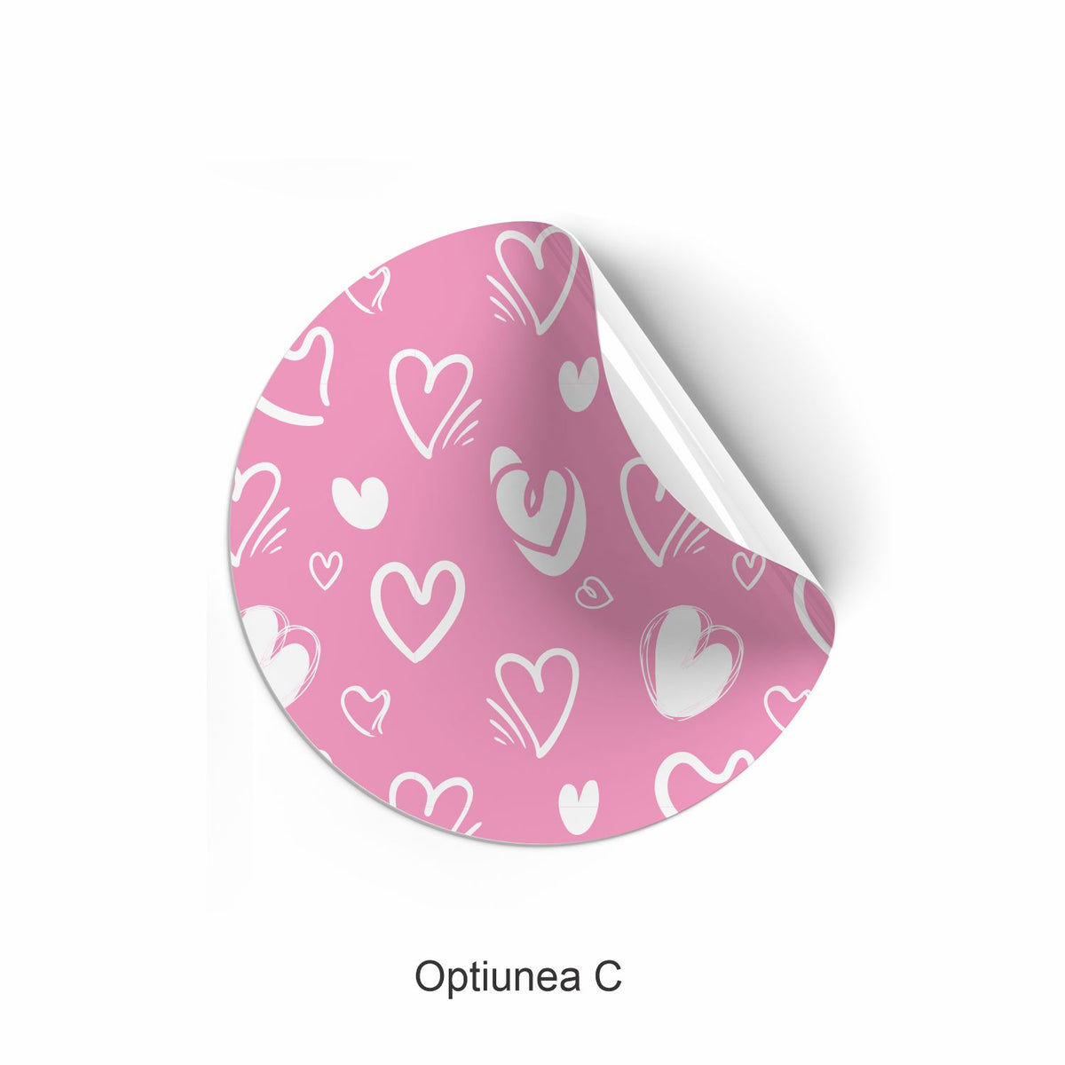 Etichetă autoadezivă/sticker cu Model 7C Love – Papette.ro