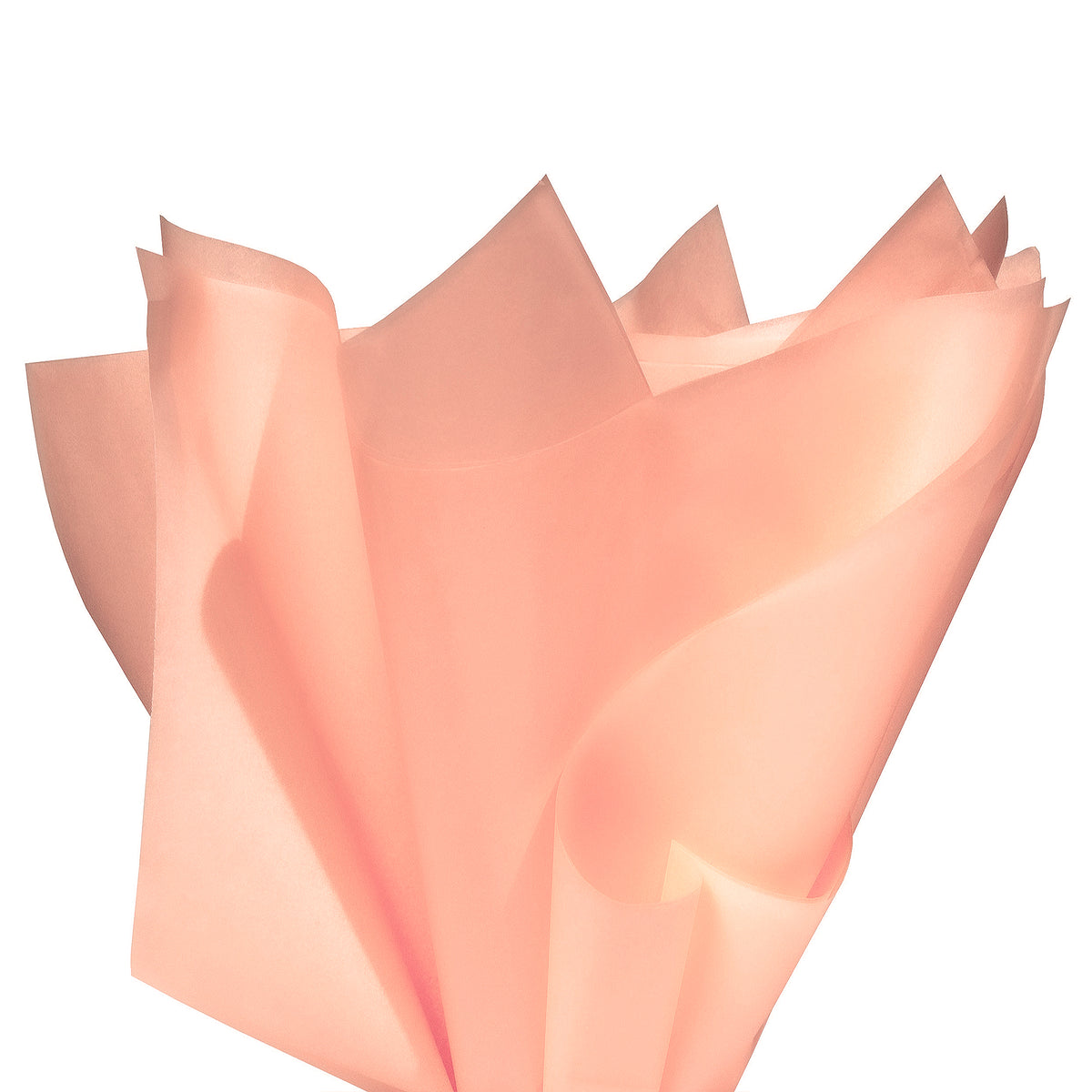Hârtie de mătase 17g PEACH - 50 x 75cm – Papette.ro
