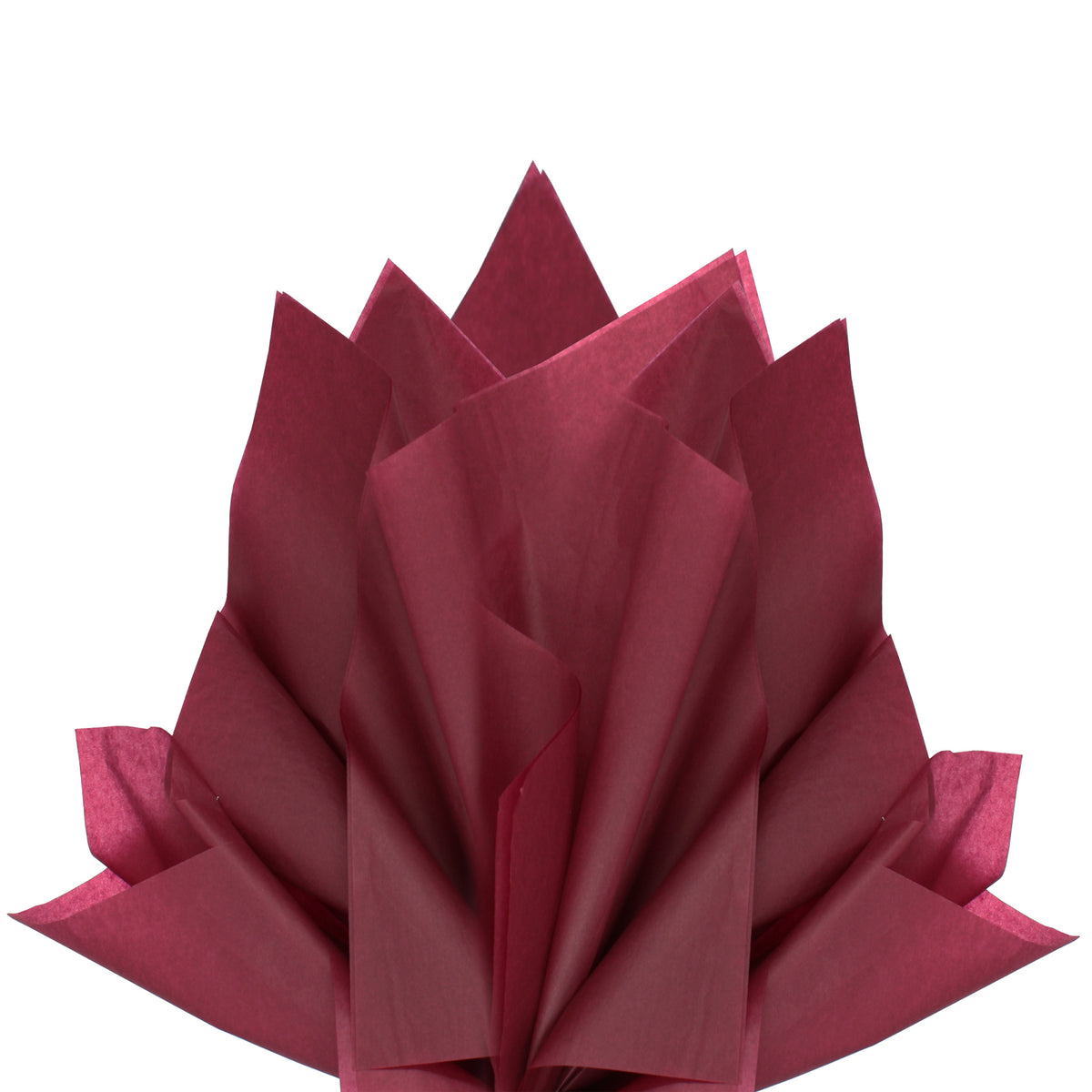 Hârtie de mătase 17g BURGUNDY - 50 x 75cm – Papette.ro