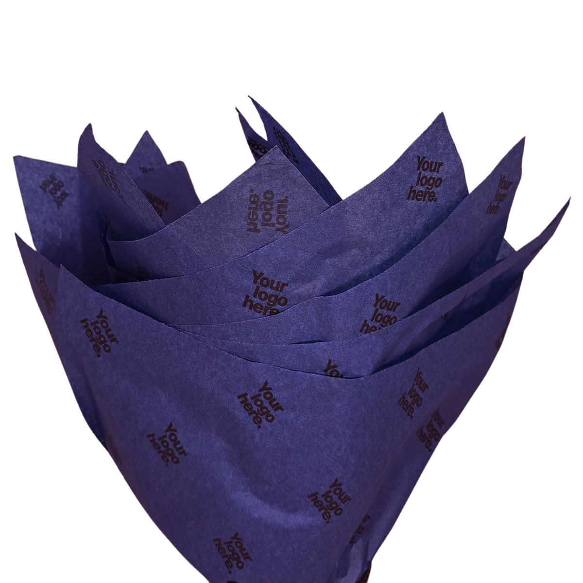 Hârtie de mătase ROYAL BLUE Personalizată 17g - 50 x 75cm – Papette.ro