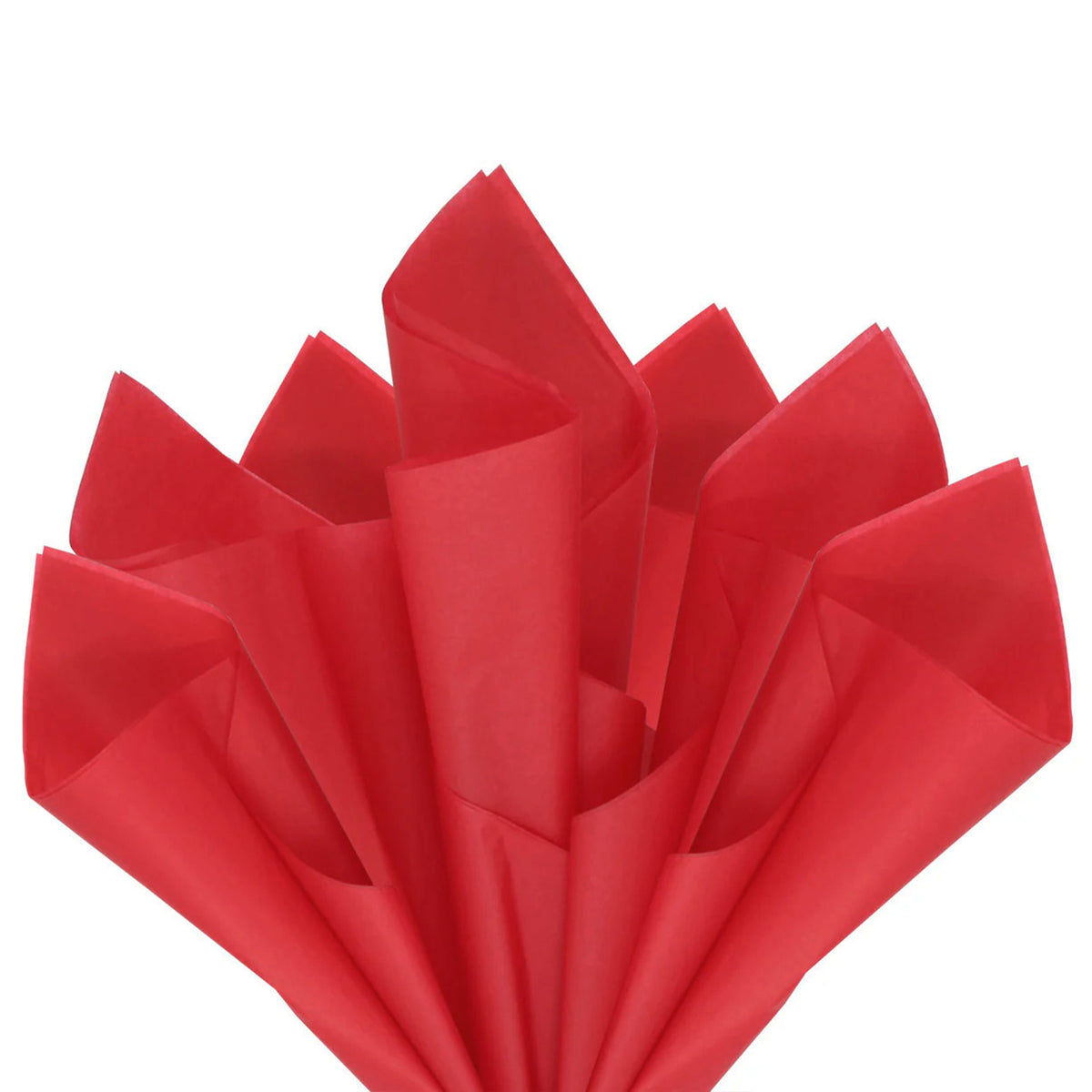 Hârtie de mătase 17g SCARLET RED - 50 x 75cm – Papette.ro